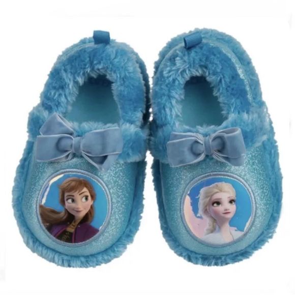 Josmo | Shoes | Disney Frozen Faux Fur Slippers Elsa Ana | Poshmark